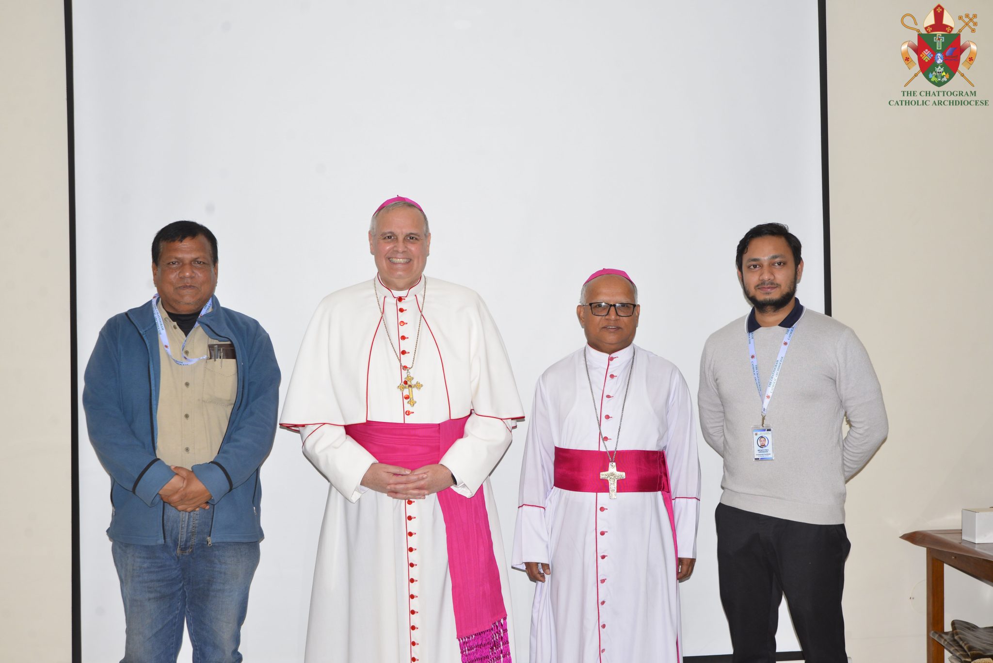 His Excellency Archbishop Kevin Randall, DD meets Chattogram ...